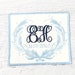 Wedding Dress Label Embroidered Linen Heirloom Bridal Gown Label ...