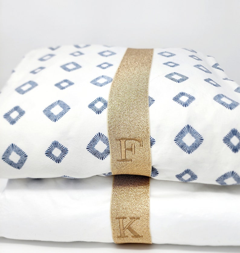 Bed Sheet Organizer Embroidered Elastic Sheet Band Bed Sheet Keeper ...