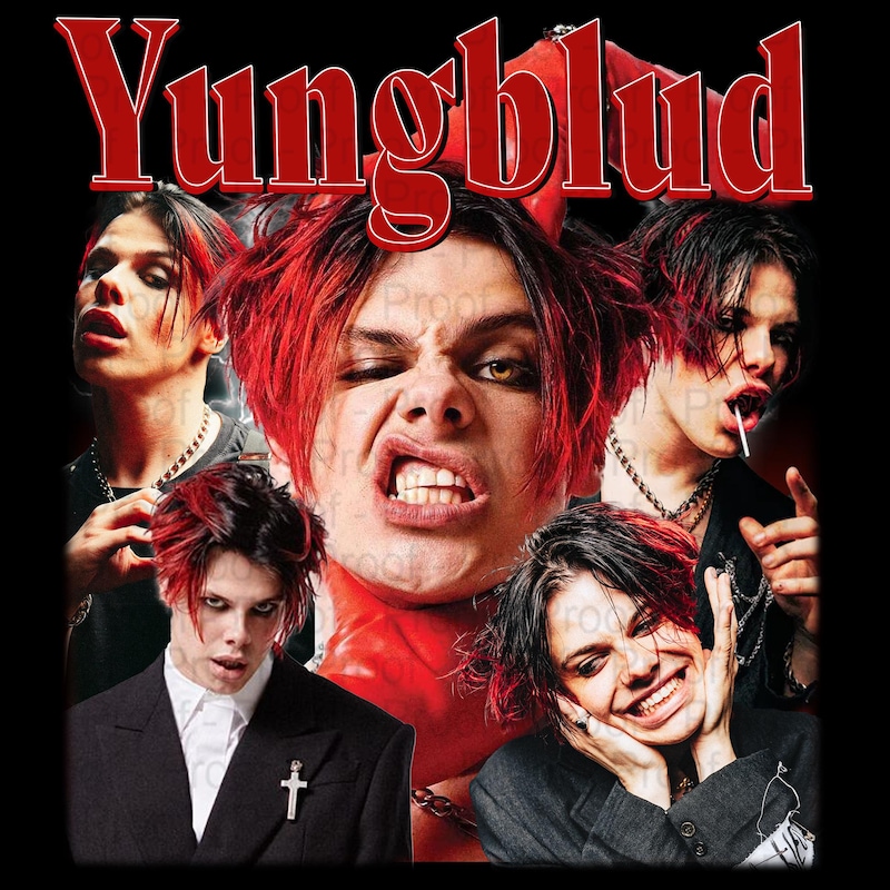 Yung Blud Tshirts - Etsy UK
