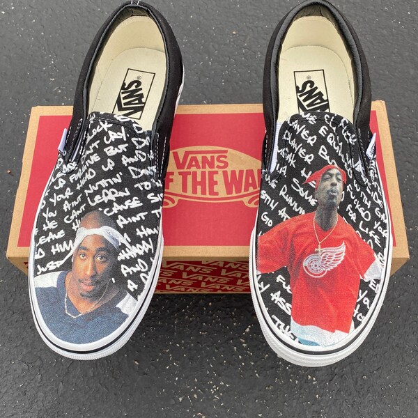 Tupac Shoes - Etsy
