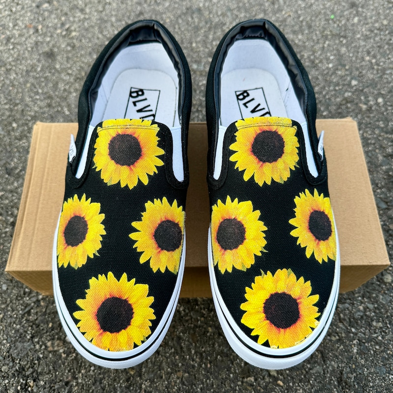 Sunflower Shoes - Etsy