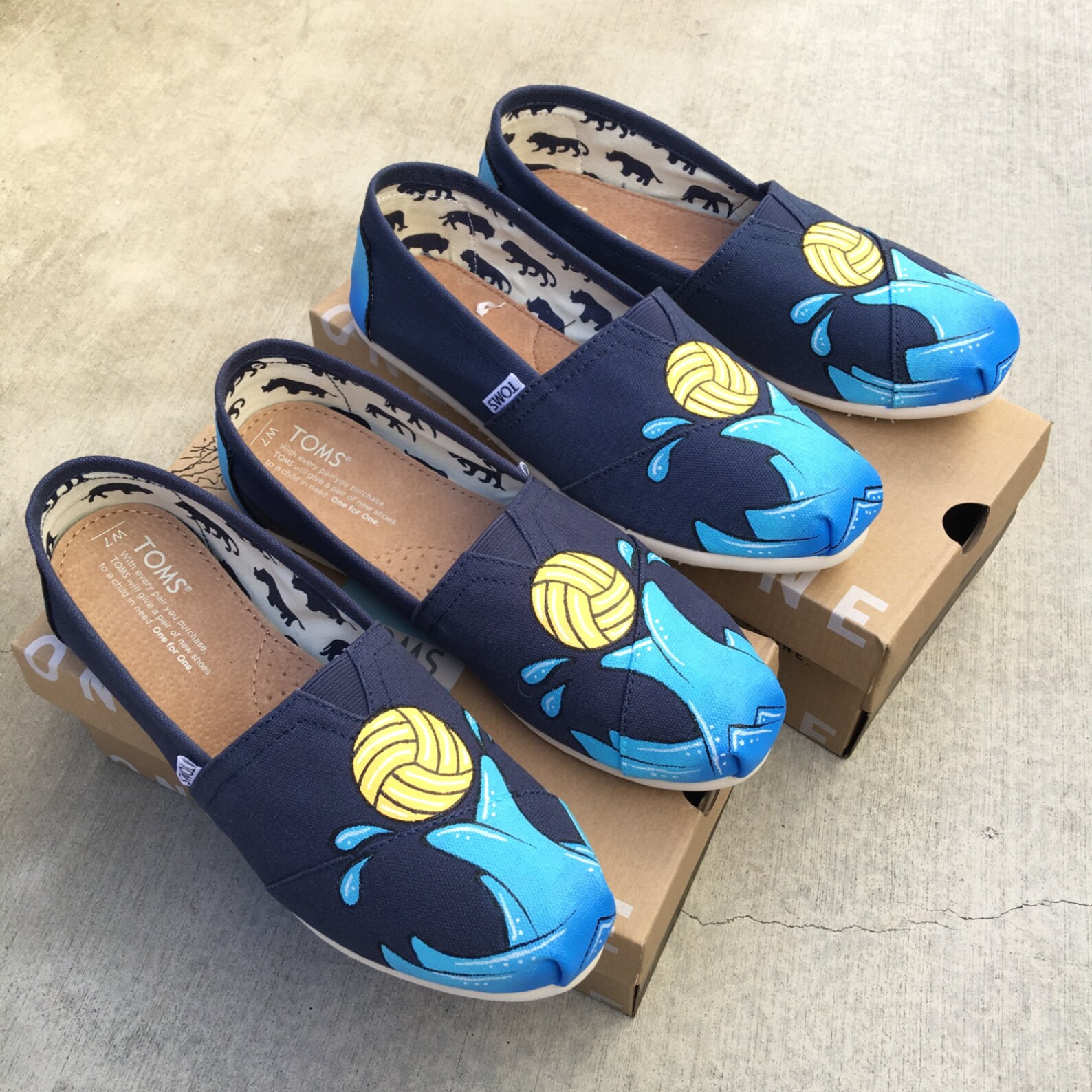 Water Polo TOMS Shoes Gift for Sports Fan Water Polo Gift - Etsy