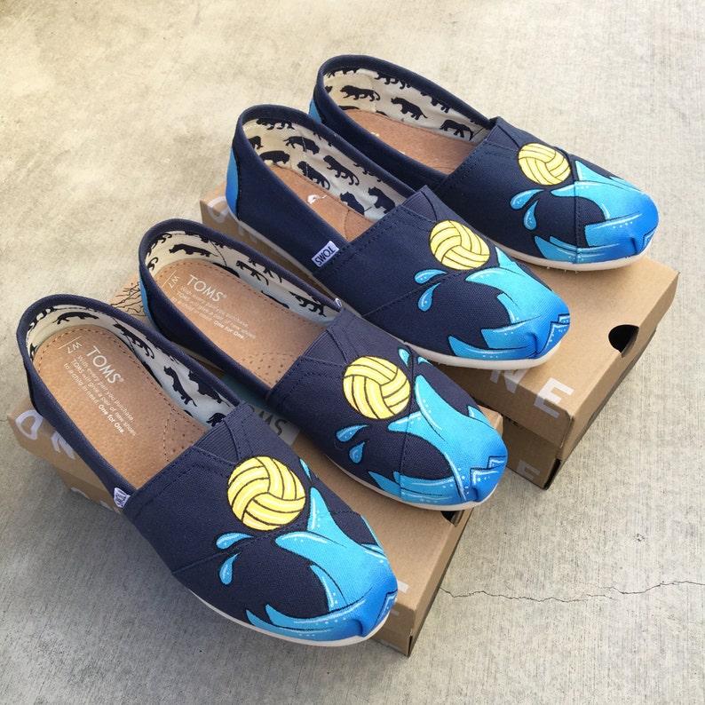 Water Polo TOMS Shoes Gift for Sports Fan Water Polo Gift | Etsy