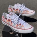 Bloody Hand Print Scary Halloween Custom High Top Converse - Etsy