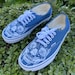 Custom Navy Authentic Vans Shoes Skeleton Skull Head - Etsy