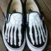 Skeleton Boney Feet Custom Vans Slip on Shoes - Etsy