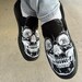 Custom Slip on Vans Skeleton Skull Head - Etsy Canada
