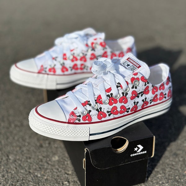 Converse With Heart - Etsy