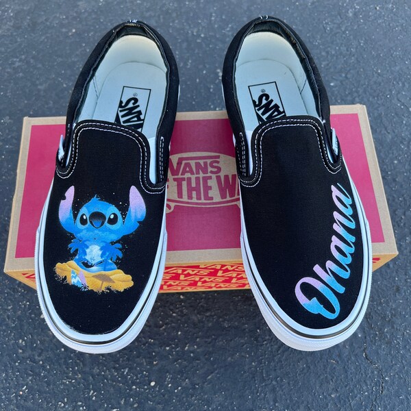 Shop Lilo and Stitch Vans Online - Etsy