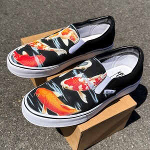 Koi Fish BLVD Slip on Shoes for Men and Women - Etsy