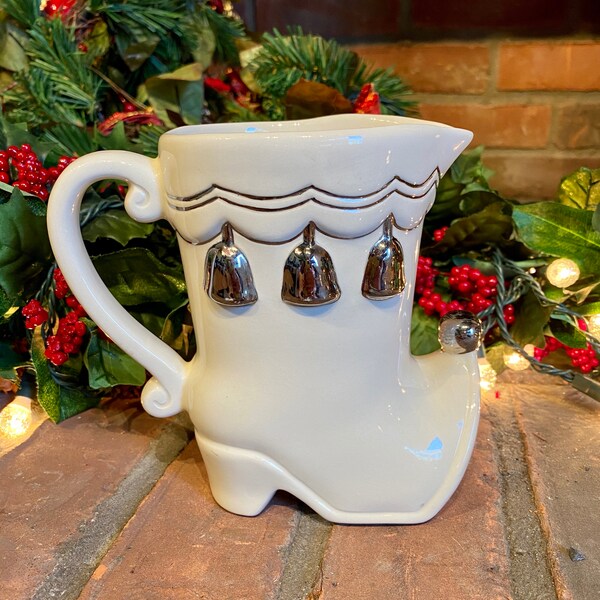 Santa Pitcher - Etsy