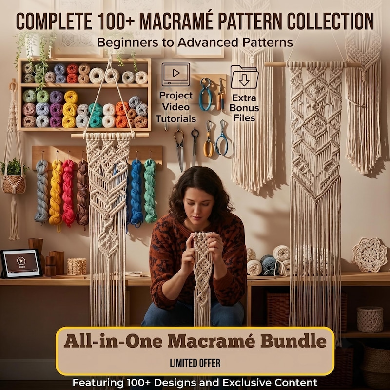 Macrame Patterns Advanced - Etsy