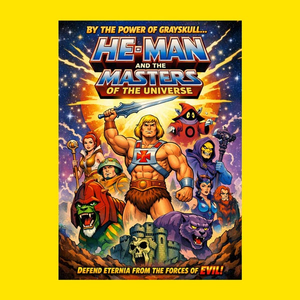 Poster Heman - Etsy