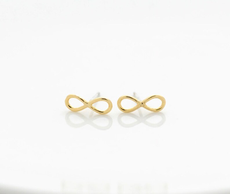 Infinity Earrings. Infinity Stud Earrings. Infinity Post Earrings ...