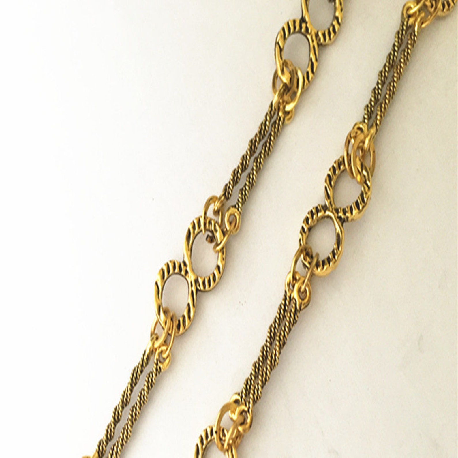 3.28ft Antique Gold Number 8 Metal Beautiful Oval - Etsy