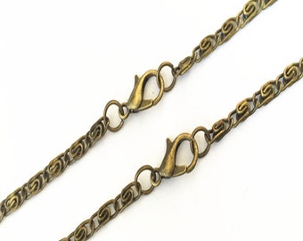 Bronze Necklace Chain - Etsy