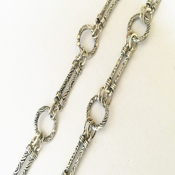 3ft Antique Silver Metal Tibetan Style Chain - Etsy