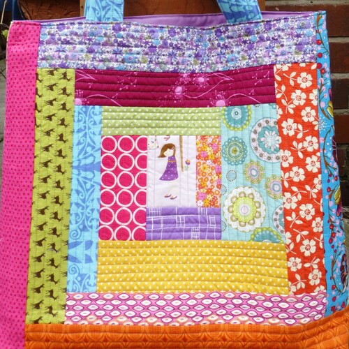PDF Pattern 'quilt as You Go' Handbag/shopper - Etsy