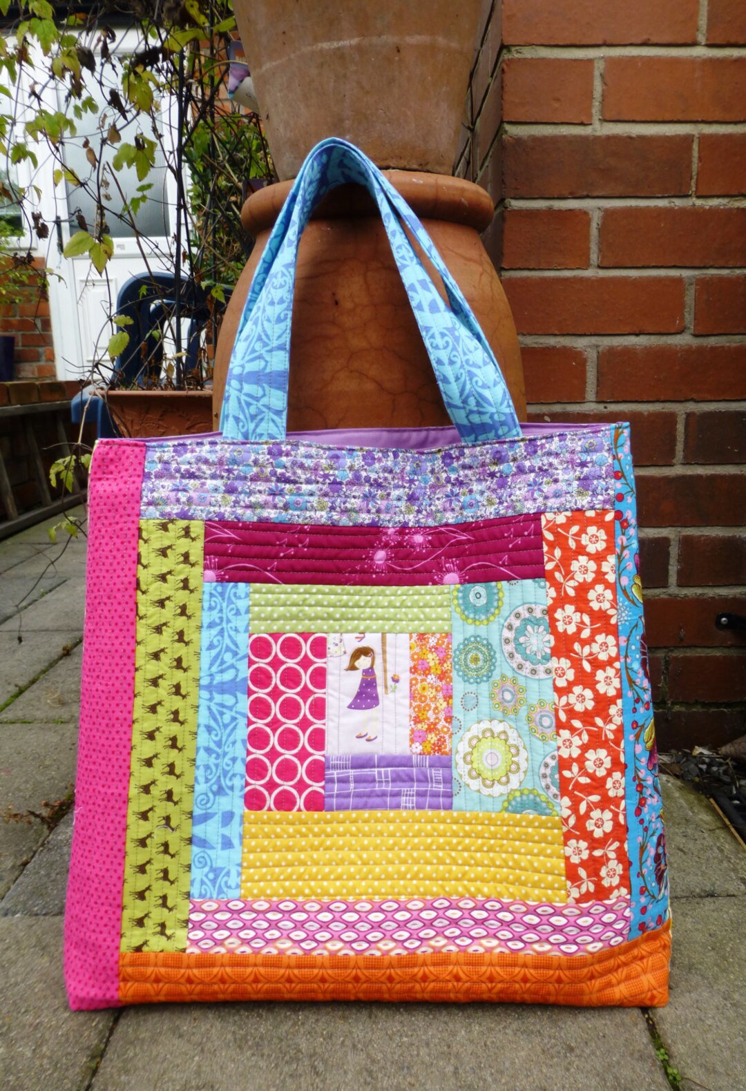 PDF Pattern 'quilt as You Go' Handbag/shopper - Etsy
