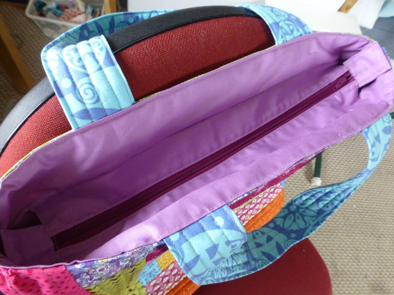 PDF Pattern 'quilt as You Go' Handbag/shopper - Etsy