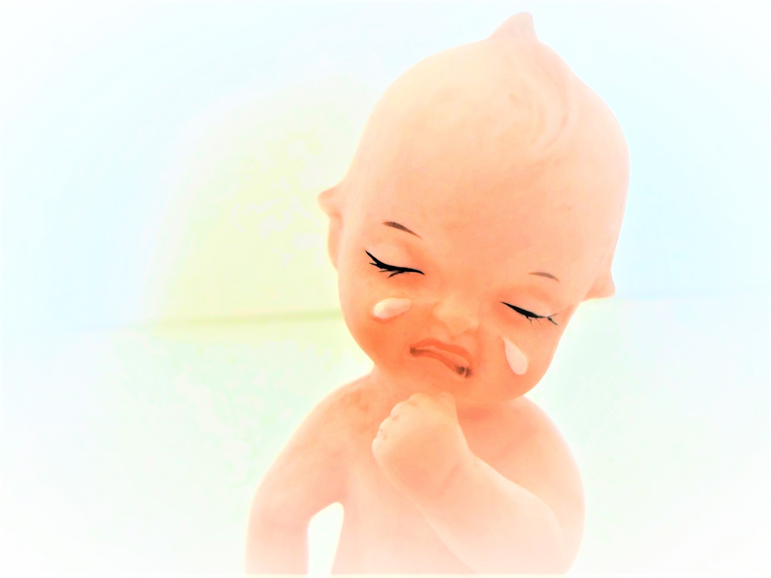 Vintage Bisque Kewpie Baby Crying Kewpie Baby Ceramic Baby | Etsy