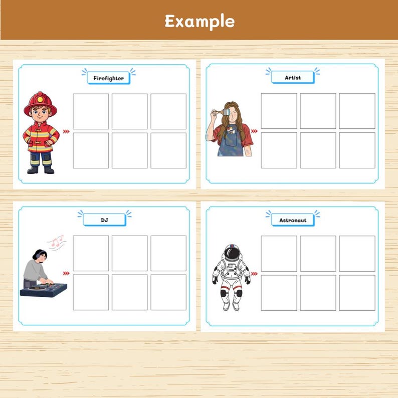 Community Helpers Preschool Activities, 16 Sorting Mats, Jobs and ...