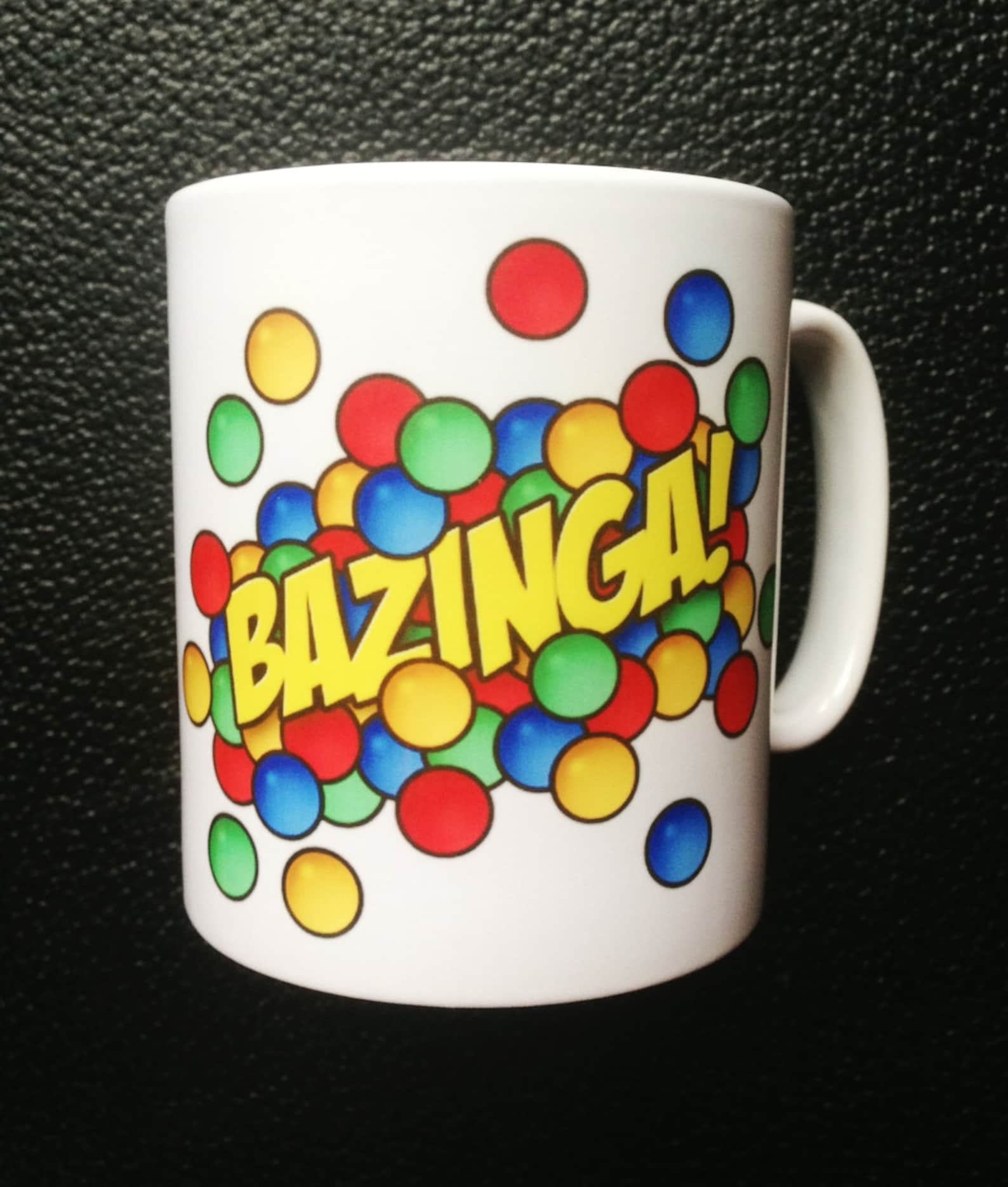 BAZINGA Mug With Personalised Name or Message - Etsy