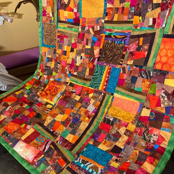 Abstract Quilt - Etsy