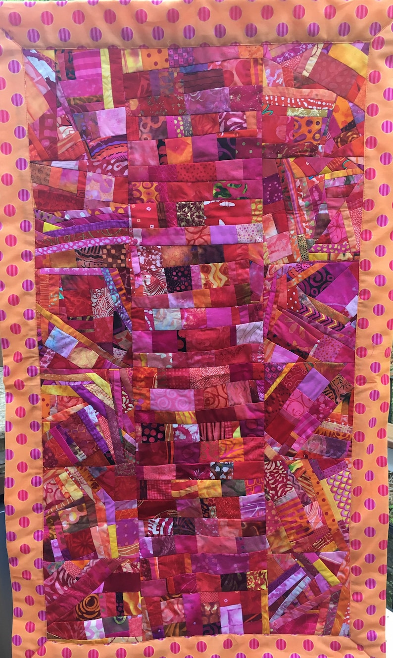 Contemporary Art Quilt Wall Hanging//quilt Art//home Decor//laughter ...