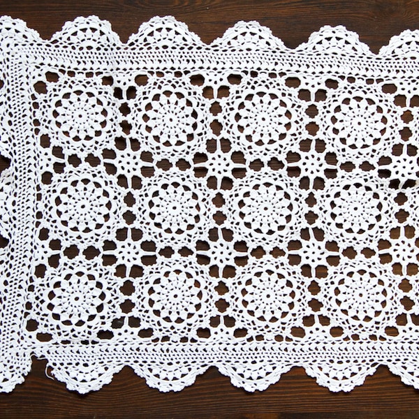 Rectangular Doily - Etsy