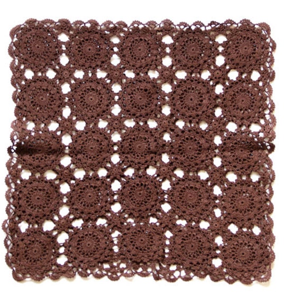 Square Crochet Doily - Etsy