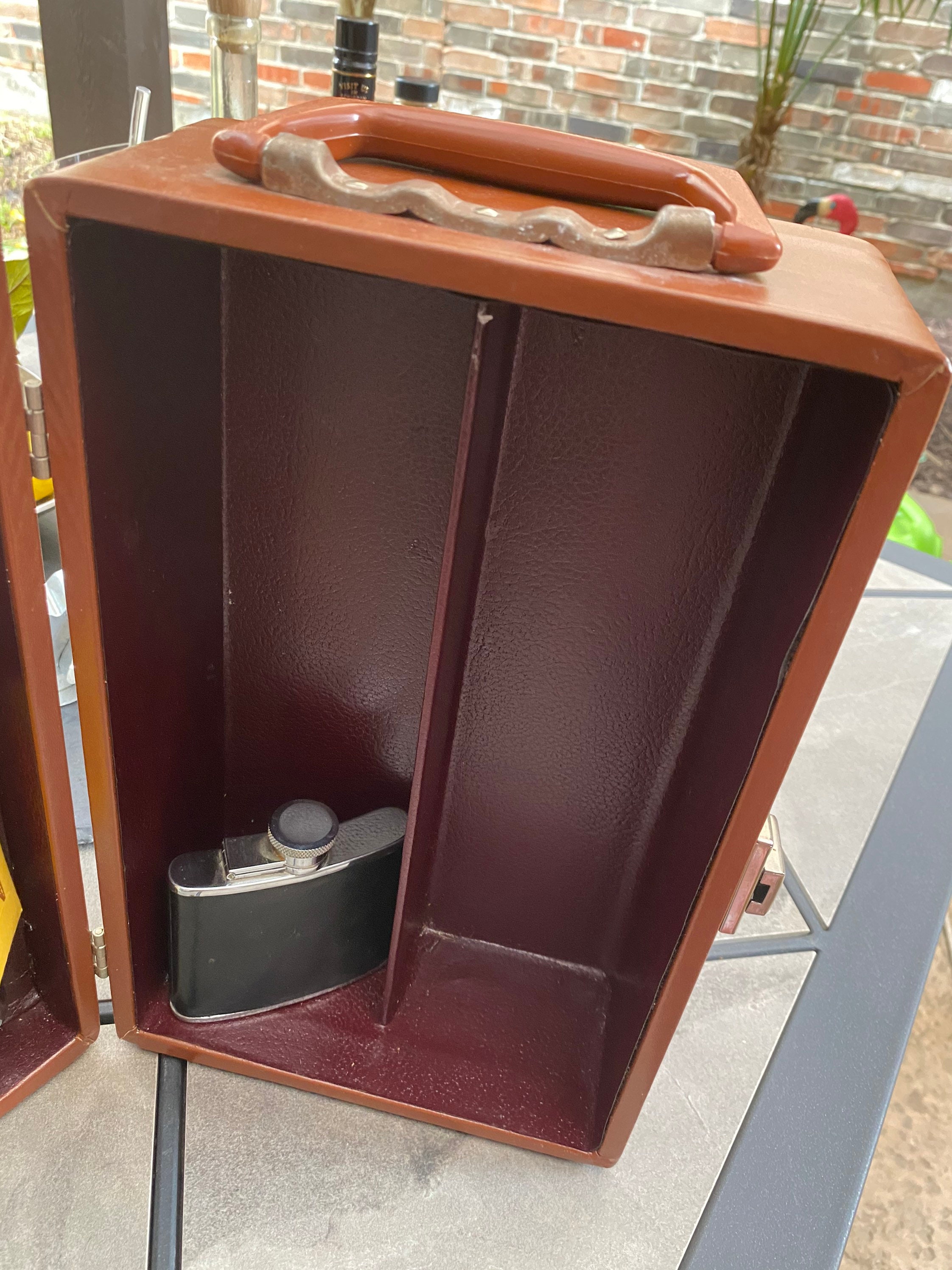 Vintage Portable Travel Bar With Accessories Mini Bar MCM | Etsy