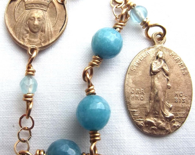 Our Lady Star of the Sea Chaplet Stella Maris - Etsy