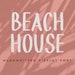 Font Download, Digital Font, Beach House Handwritten Font, Modern Font ...