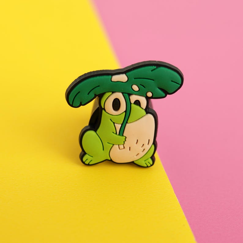 Frog Shoe Charms, Cartoon Amphibian Designs, Cute Green Toad Clog Pins ...