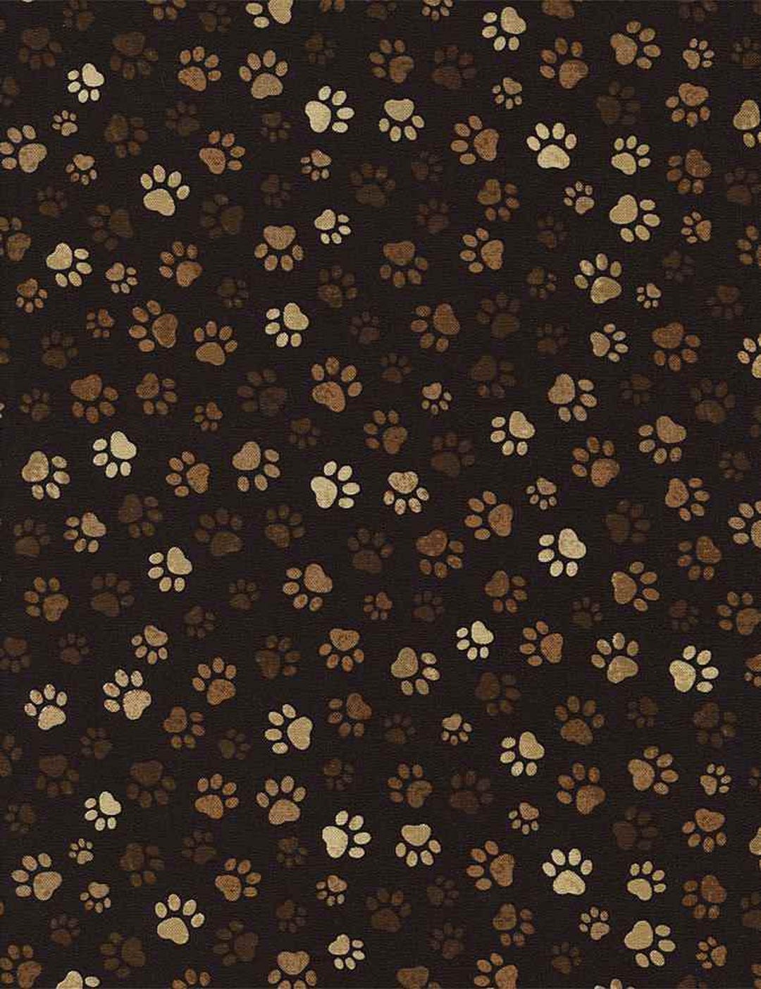 Paw Print for TTF - 1/2 Yard - Etsy