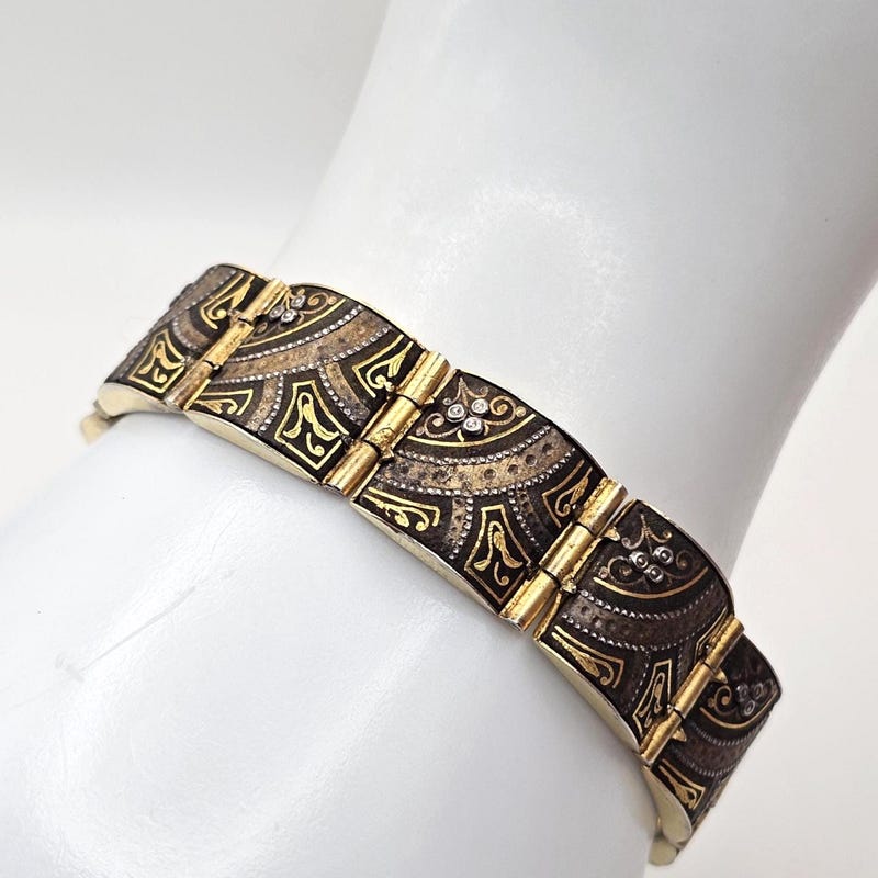 Damascene Jewelry Bracelet - Etsy