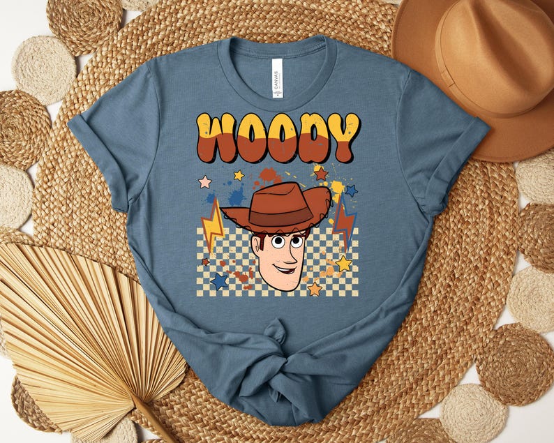 Disney Pixar Toy Story Woody Howdy Shirt | Cowboy Western Graphic Tee ...