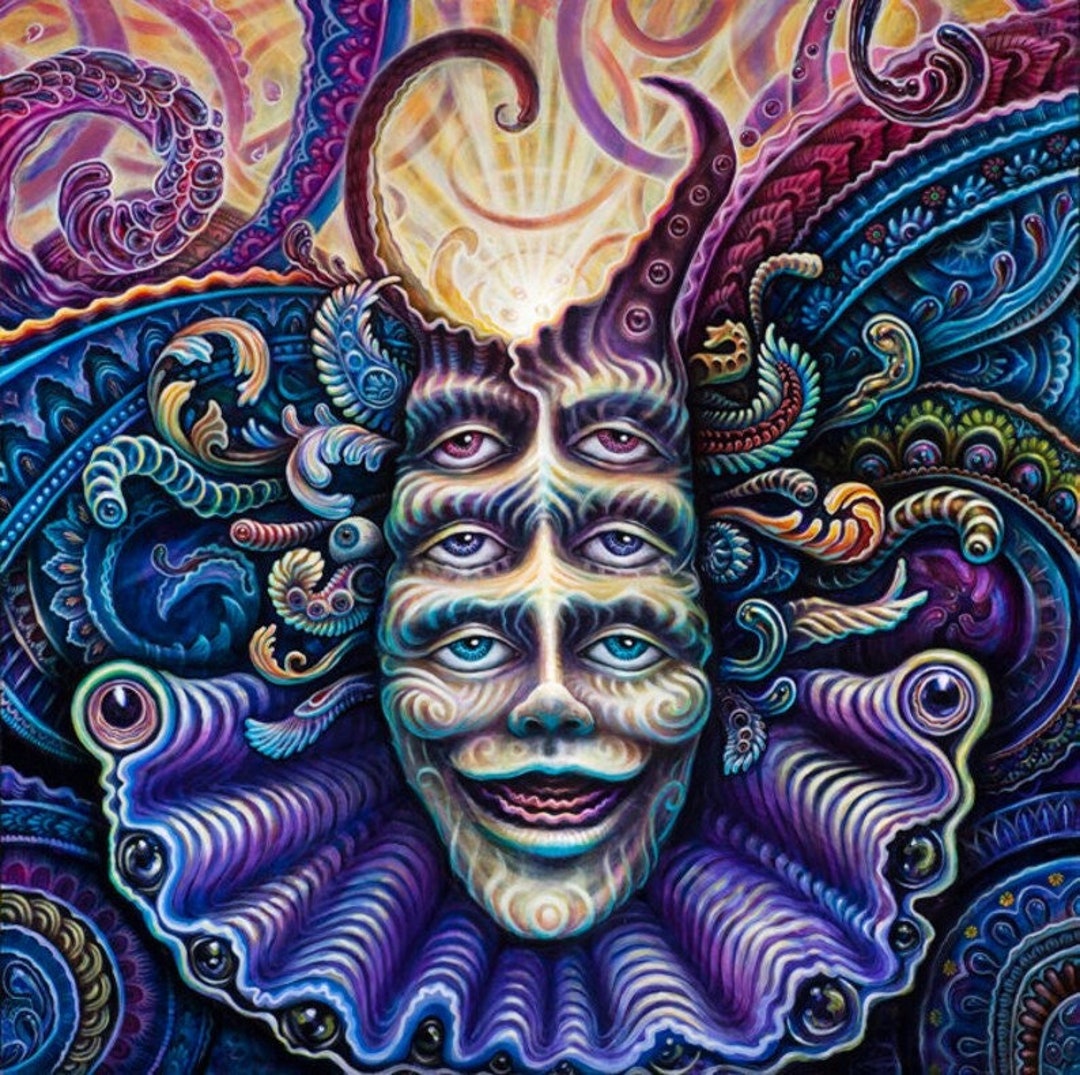 Are You Shpongled Paper Art Print by Randal Roberts and Morgan Mandala ...