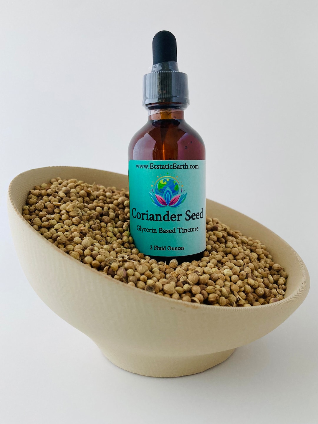 Corriander Seed Tincture - Alcohol Free Coriandrum Sativum Extract ...
