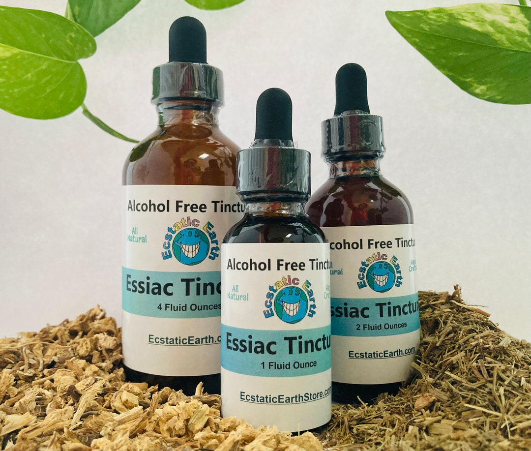 Essiac Tincture Alcohol Free Made With Organic Burdock Sheep Sorrel ...