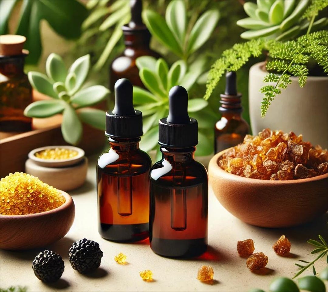 Frankincense & Myrrh Tincture - Two Bottle Combo Pack - Alcohol Base ...