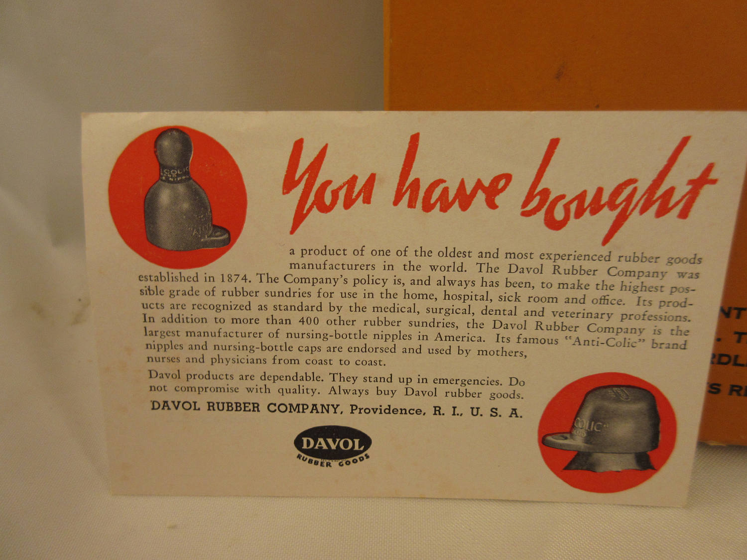 Vintage Davol Ice Cap Bag W/ Box Rubber Moulded 402 Medical Device - Etsy