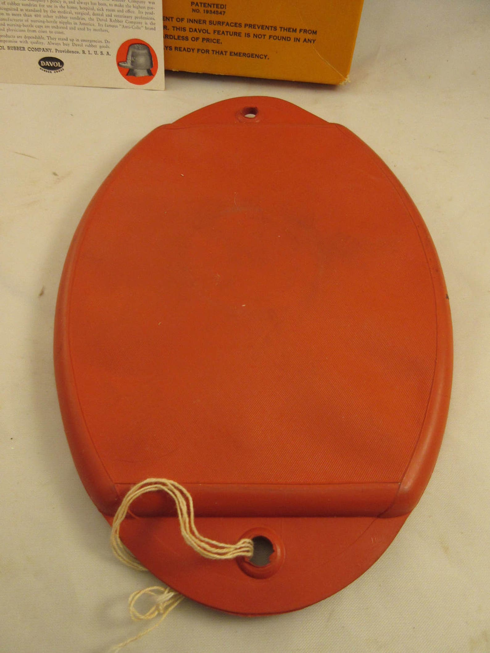 Vintage Davol Ice Cap Bag W/ Box Rubber Moulded 402 Medical Device - Etsy