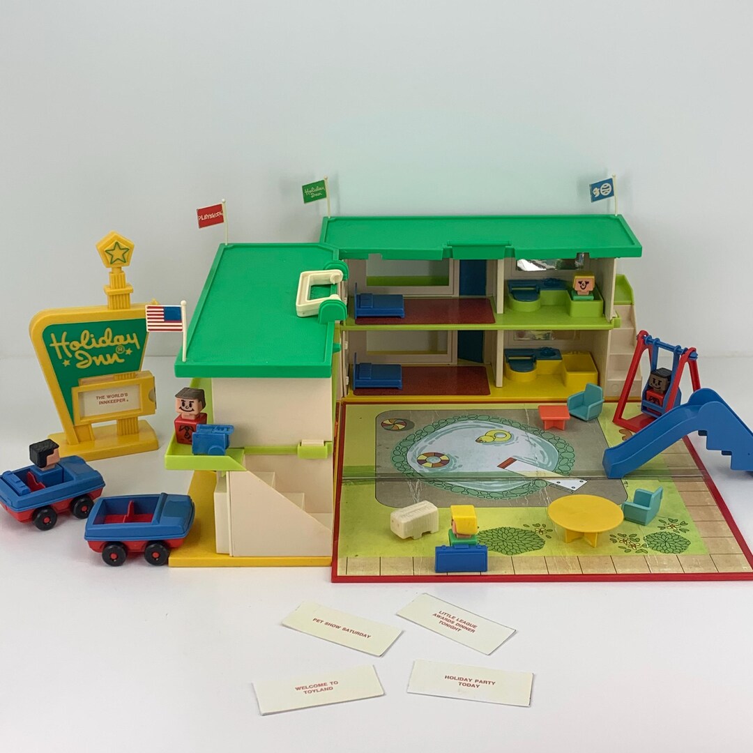 Playskool 480 Holiday Inn 1970's Activity Toy - 98% Complete With ...