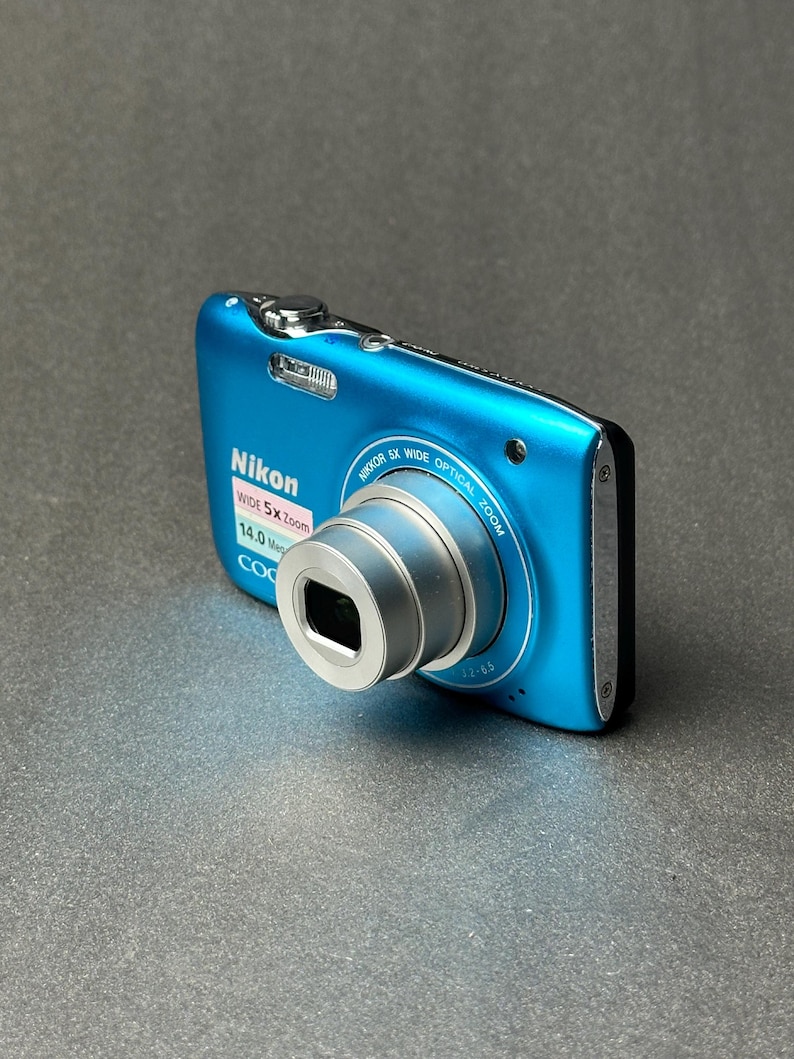 Nikon Coolpix S3100 Blue Digital Camera 14MP | Y2K Digicam | Retro ...