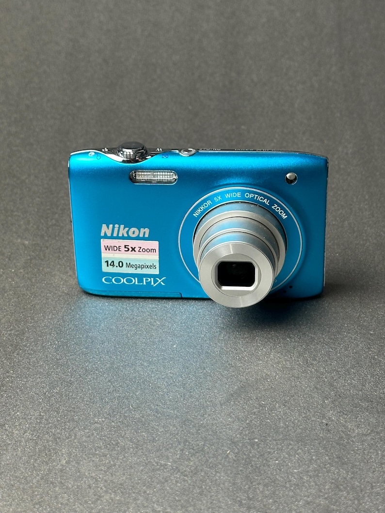 Nikon Coolpix S3100 Blue Digital Camera 14MP | Y2K Digicam | Retro ...