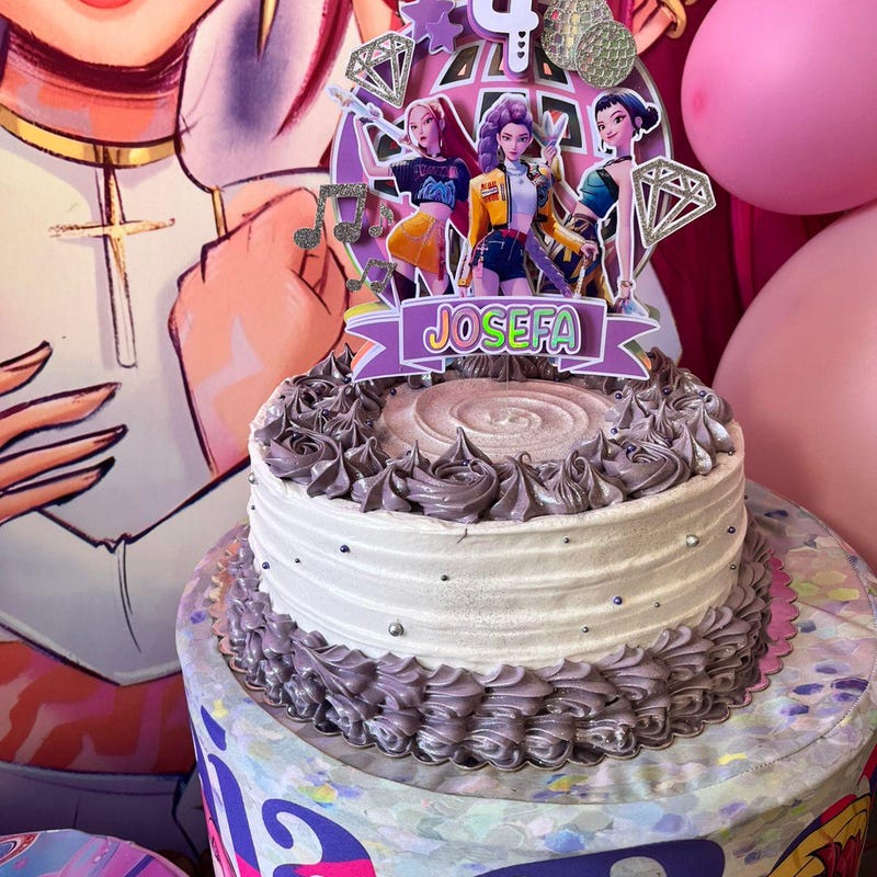 Huntrix Birthday Cake - Etsy