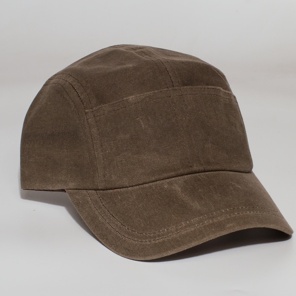 Mens Wax Canvas Cap - Etsy