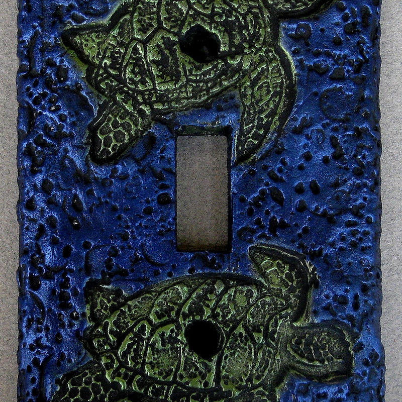 Sea Turtle Light Switch Cover - Etsy